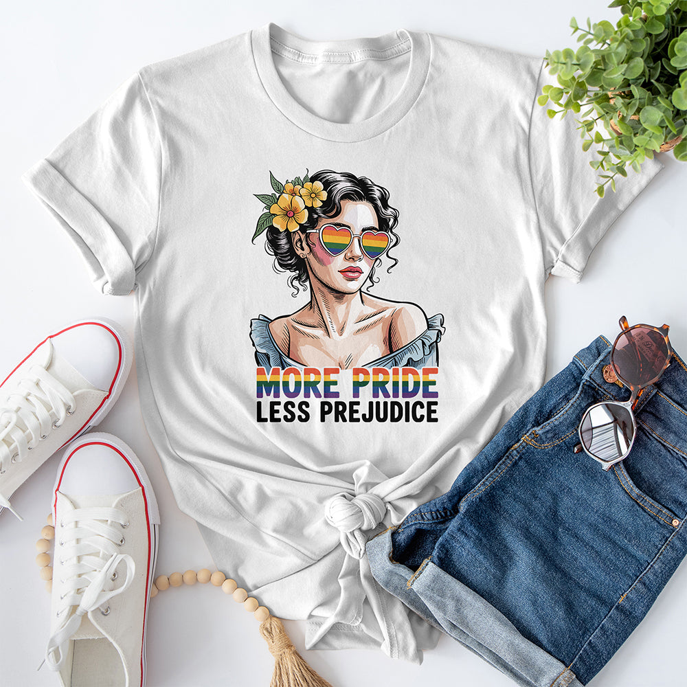 More Pride Less Prejudice Tee – Pride Belongs